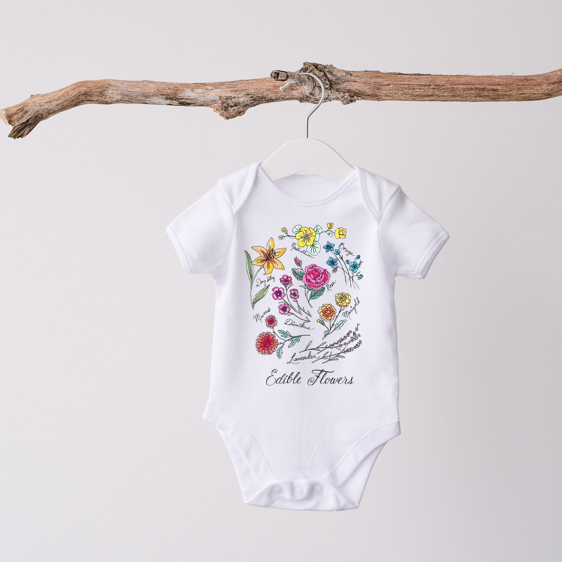 Edible Flowers Bodysuit